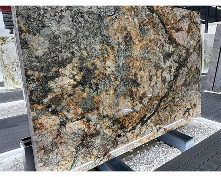 Fornecedores de granito verde pavão - preço de atacado - HRST STONE